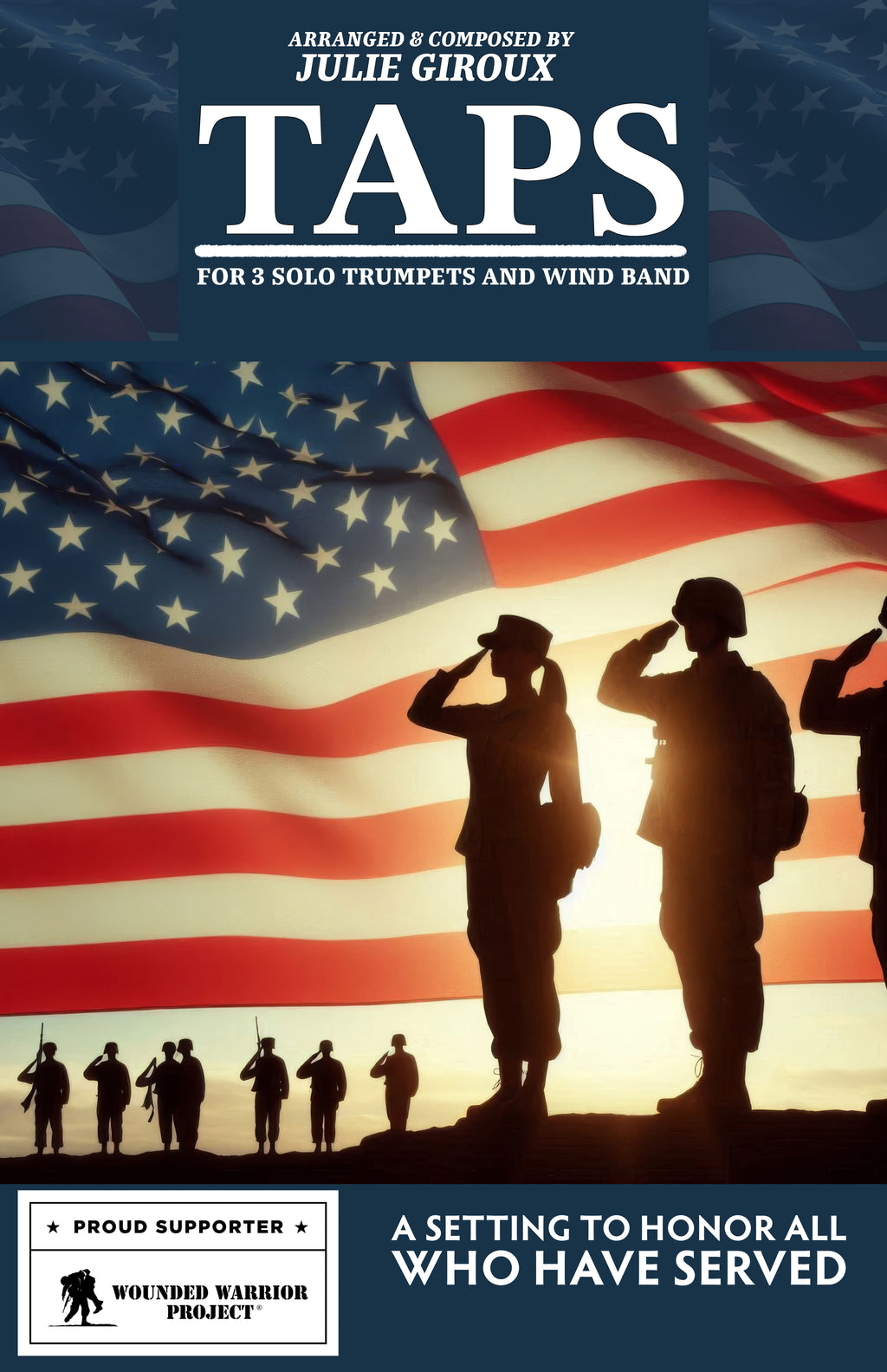 TAPS For 3 Solo Trumpets & Wind Band – Giroux Music